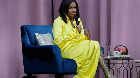 Michelle Obama Causes Stir With Sh405k Thigh High Heels Photos