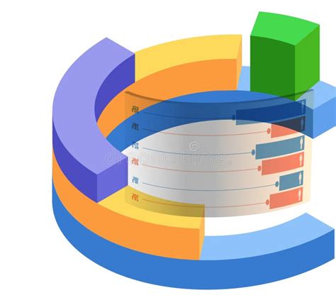 Various Visualisation At Trading Environment 3d Rendering Stock