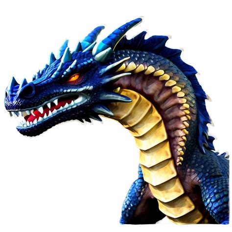 Download Fierce Blue Dragon Avatar Png 06252024