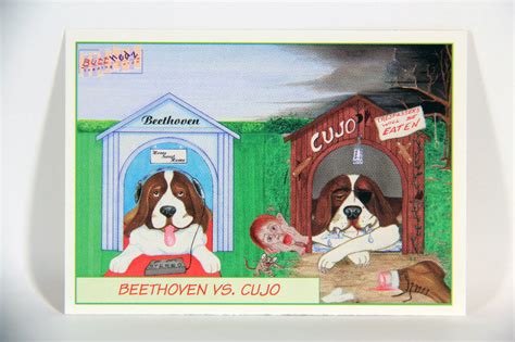Spoofy Tunes 1993 Trading Card 50 Beethoven Vs Cujo L009922 Ags Collectibles