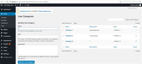How To Add User Taxonomy In WordPress Nopio World Class Web Design And Development