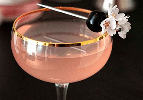 Curts Cocktail Corner A Cherry Blossom Gimlet To Welcome Spring