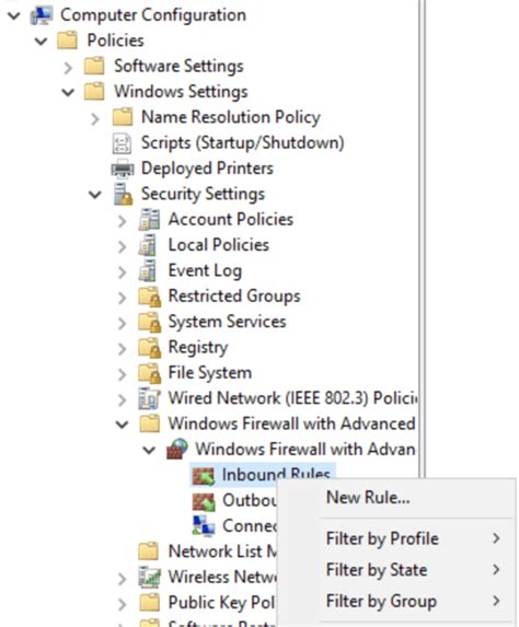 How To Manage Windows Firewall With Gpos Blumira