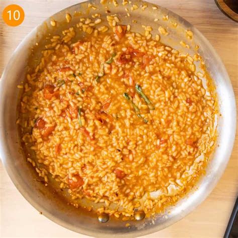 Creamy Cherry Tomato Risotto Always From Scratch