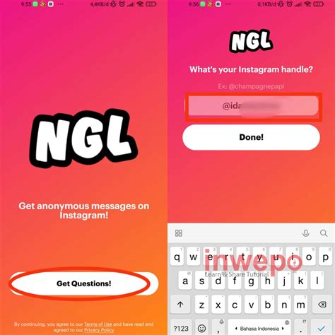 Cara Membuat Ngl Link Viral Instagram Inwepo