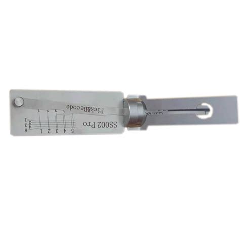 Lishi 2 In 1 Sc4 Lock Pick And Decoder Locksmith Tool With Ss002 Decoder