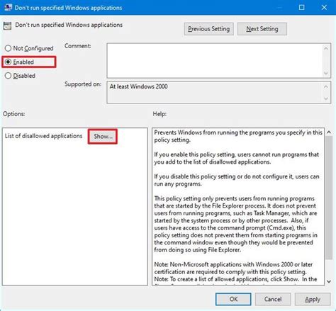 How To Block Desktop App Access On Windows Windows Central