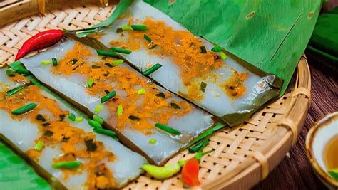 Flat Steamed Rice Dumplings Banh Nam Hues Delicate Gem