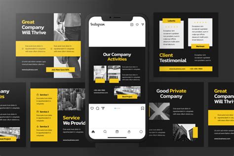 Business Instagram Post Social Media Ft Business And Job Compatible