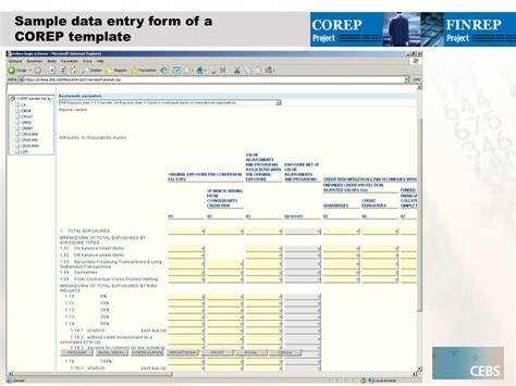 Ppt Corep And Finrep Start Of Real Xbrl Reporting In The European
