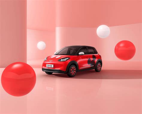 Tampil Imut Wuling Binguoev Berkostum Mickey Mouse