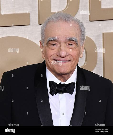 Martin Scorsese Assiste à La 81e édition Des Golden Globe Awards Au
