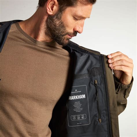Markham Hardshell Jacket Men Waterproof And Breathable Shackleton
