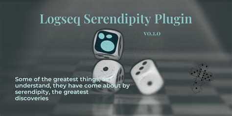 github qwxlea logseq serendipity random walk through your logseq notes