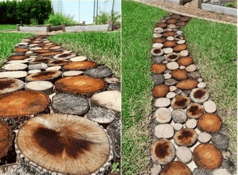 10 Stunning Diy Tree Log Ideas For Your Garden Spaces Genmice