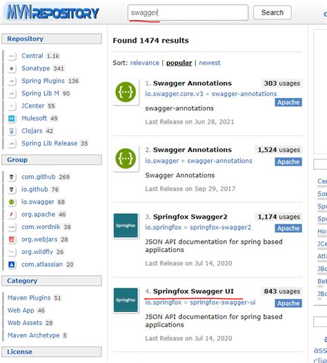 스프링부트 Swagger를 통한 Api 공개 2 Swagger 설정하기