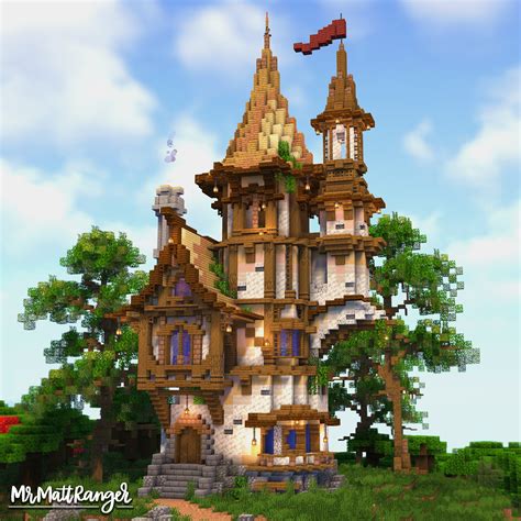 Minecraft Wizard Tower Wizard Tower Dawncraft Wiki Fandom