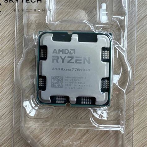 Amd Ryzen 7 7800x3d 8 Cores 42ghz Socket Am5 Gaming Cpu Processor 573