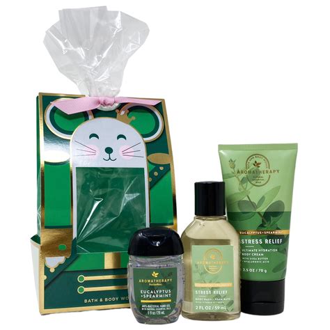 Bath And Body Works Aromatherapy Stress Relief Eucalyptus Spearmint