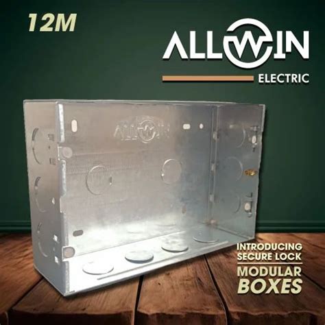 Gi Modular Box 12 Module Allwin Electric At ₹ 64piece Gi Modular Box In New Delhi Id