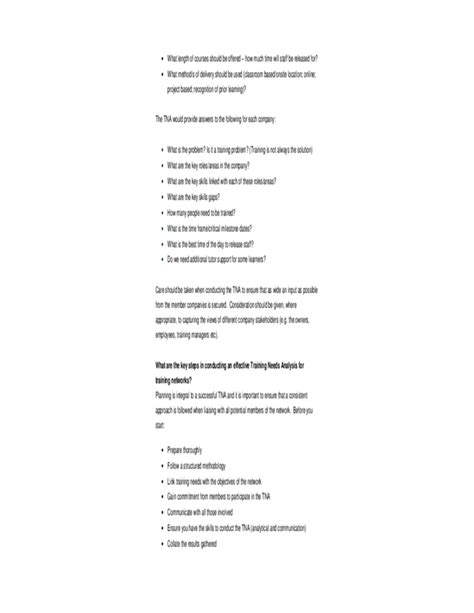 Training Needs Analysis Tna Guide Free Download