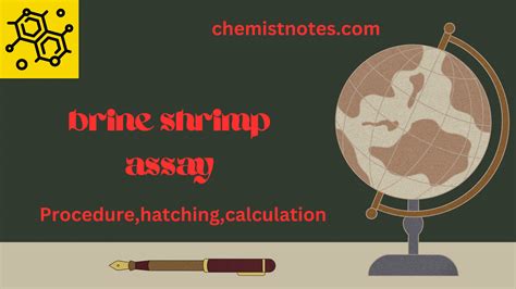 Brine Shrimp Bioassay Biological Assay Chemistry Notes