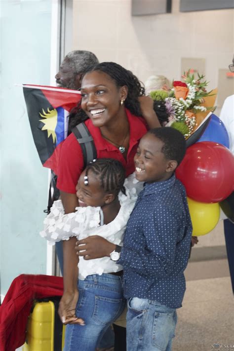 Heros Welcome For Celebrated Female Sailor Junella King Antigua Observer Newspaper