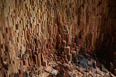 艺术家收集一万种木材打造树木版 种子神殿” Archdaily