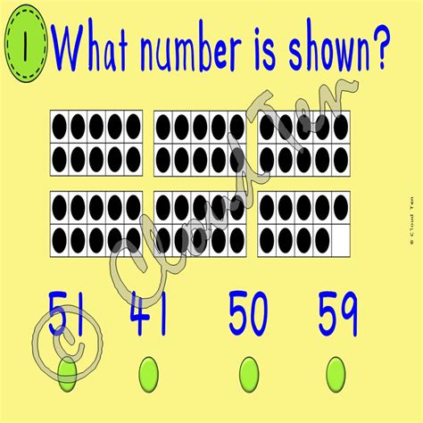 Subitizing With Ten Frames Five Frames And Dominos Classful