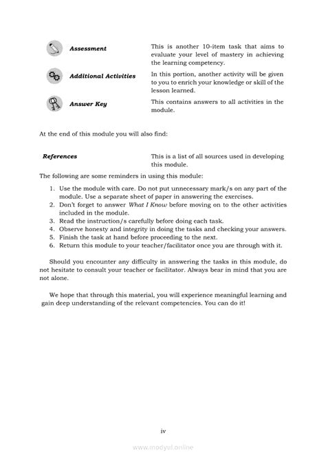 Math 5 Module 5 Performing A Series Of Operations Using Pmdas Or Gmdas Grade 5 Modules