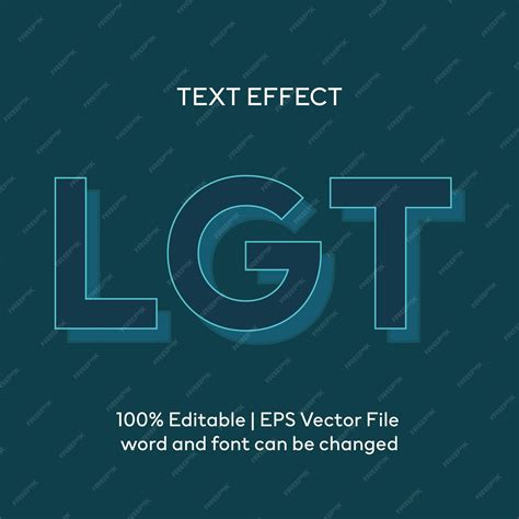 Premium Vector Editable Neon Light Text Effect 3d Text Style Effect