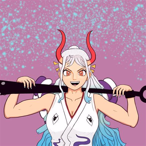 Artstation Yamato One Piece Fanart