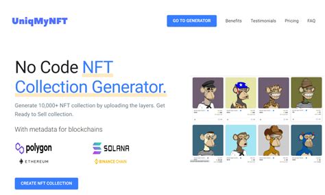 15 2 free nft generator software to make 10k collections