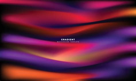 Colorful Gradient Mesh Background Template Copy Space Fluid Colour Gradation Backdrop Design