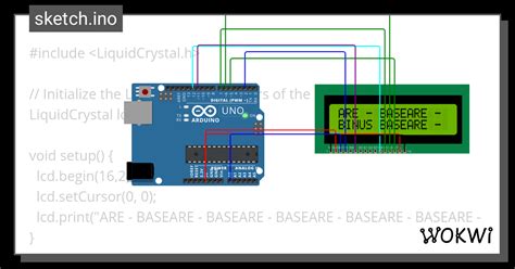 Arduino Uno 16 X 2 Lcd Display Bergerak Wokwi Esp32 Stm32 Arduino Arduino Uno 16 X 2 Lcd Display Bergerak Wokwi Esp32 Stm32 Arduino