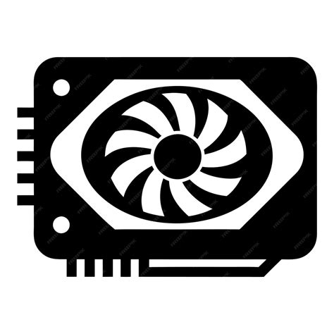 Premium Vector Computer Hardware Components Parts And Devices Featuring Graphics Processing