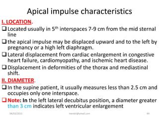 Physical Examination Of Cvs Pptx