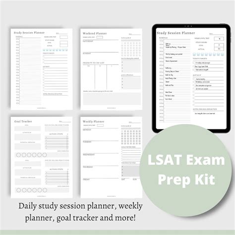 For Law School Applicants Lsat Study Kit Exam Preparation Pack