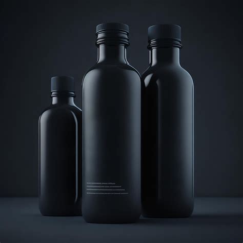 Premium Ai Image Medicine Bottle Packaging Mockup