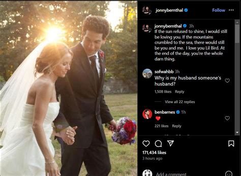 Jon Bernthal Shares Sweet Post For Wife Erin On Social Media