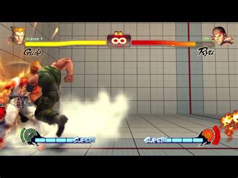 Guile Street Fighter Iv Standing Right Hook To Flash Kick Combo
