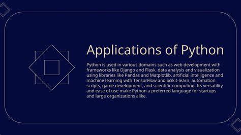 Python Basics And Other Uses Of Programming Pptx