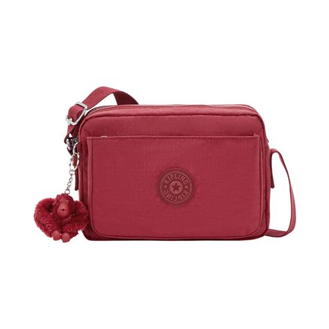 Cartera Kipling Abanu M Funky Red