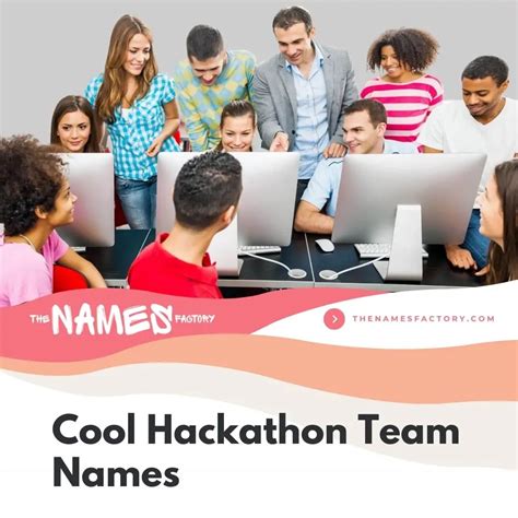 485 Curated Hackathon Team Names Suggestions
