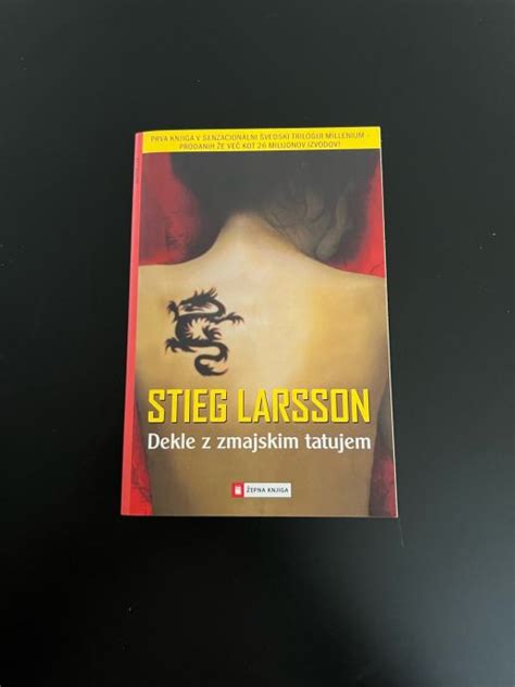 Dekle Z Zmajskim Tatujem Stieg Larsson