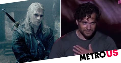 The Witcher Henry Cavill Fights Back Tears As He Says Goodbye Metro News