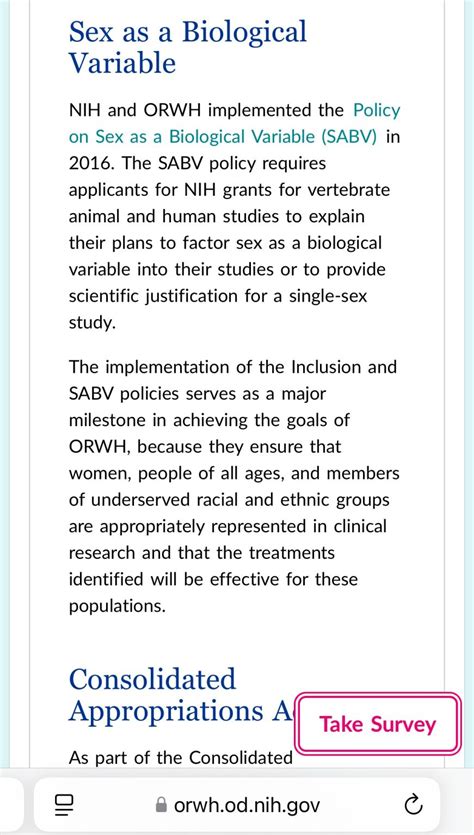 Studying Women And Sex Differences Is Part Of Dei In 2016 The Nih