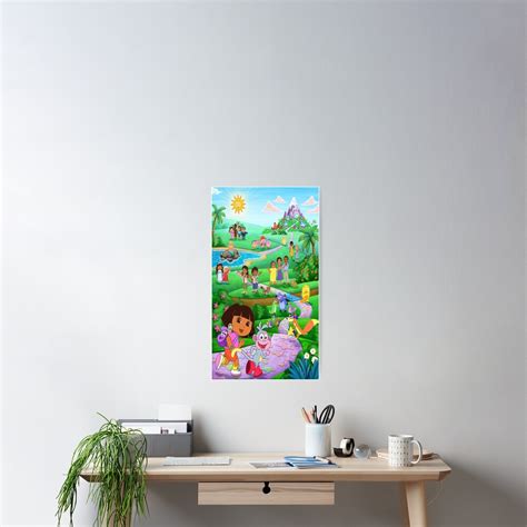 Dora The Explorer Poster For Sale By Wo Store Redbubble