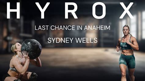 Sydney Wells First Hyrox This Weekend Youtube