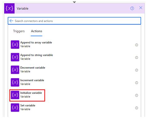 array data type of the variable power automate cloud flows kaizen